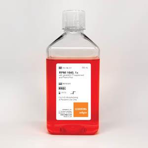 500 mL RPMI 1640, 1x with glutagro supplement and Phenol Red-PF